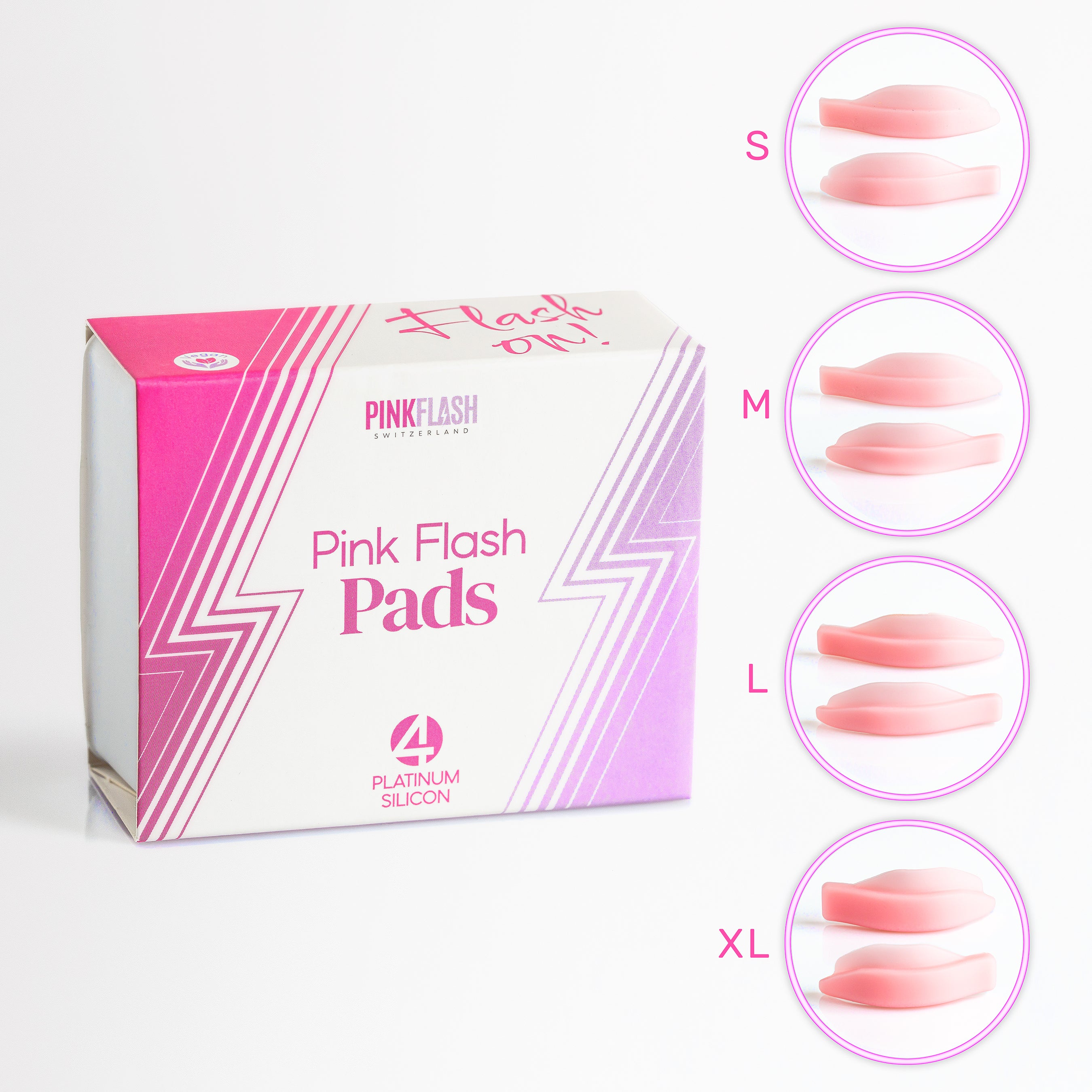 Pink Flash Pads – AP Lashes